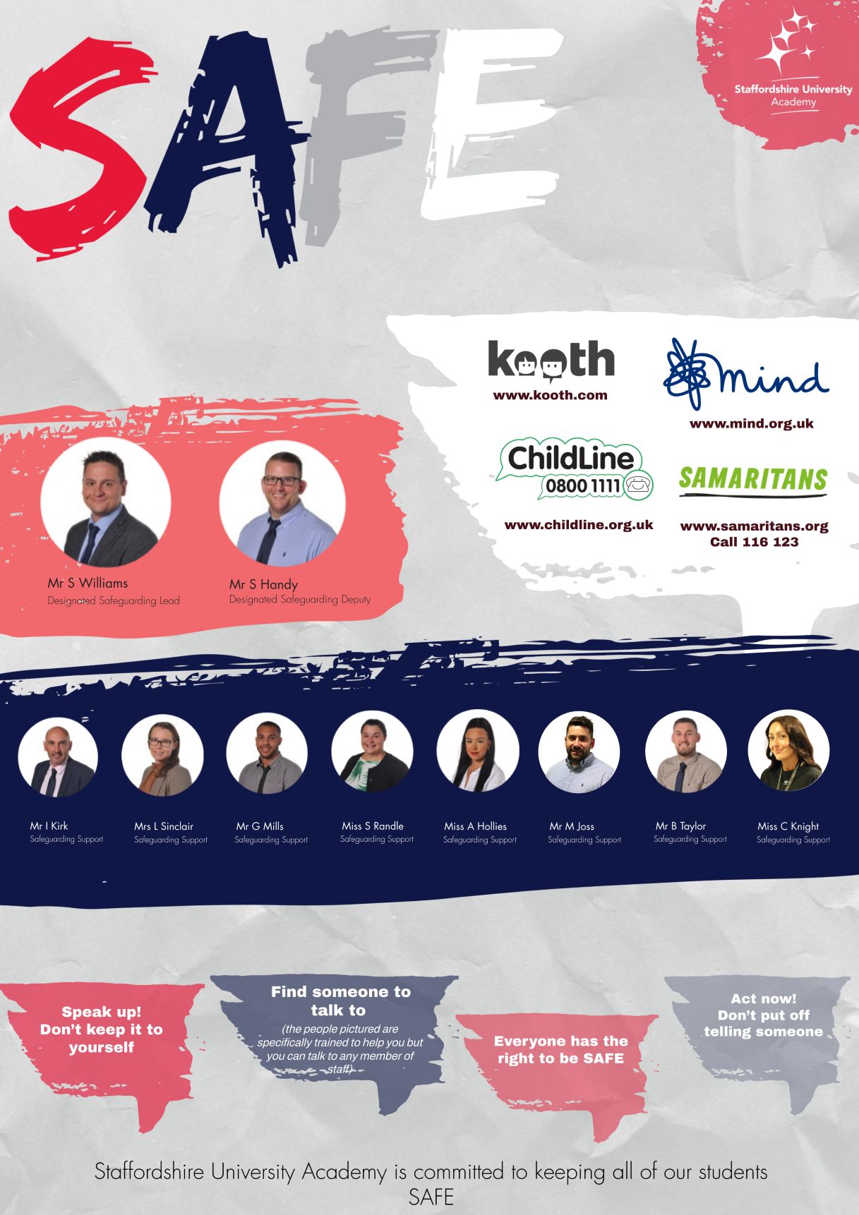 Safeguarding - Staffordshire University Academy