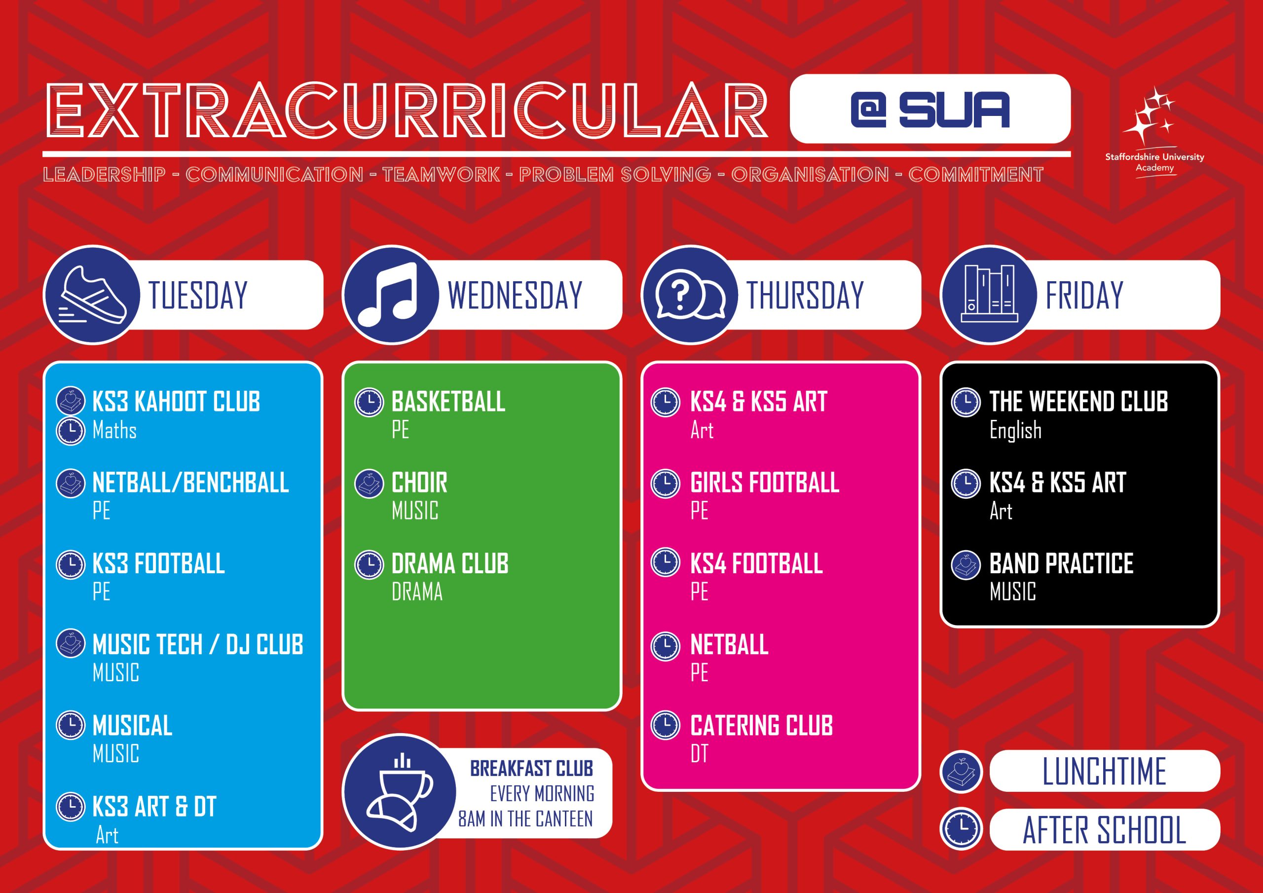 Extracurricular Activities Staffordshire University Academy extracurricular-activities-staffordshire-university-academy